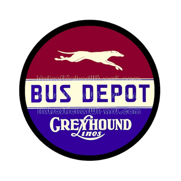 Vintage Greyhound - Etsy