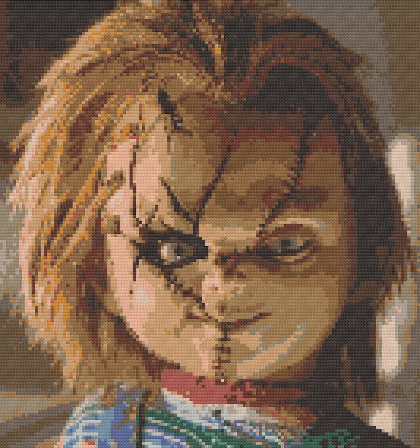 Chucky Doll Counted Cross Stitch/ Embroidery Pattern PDF, Horror/ Goth ...