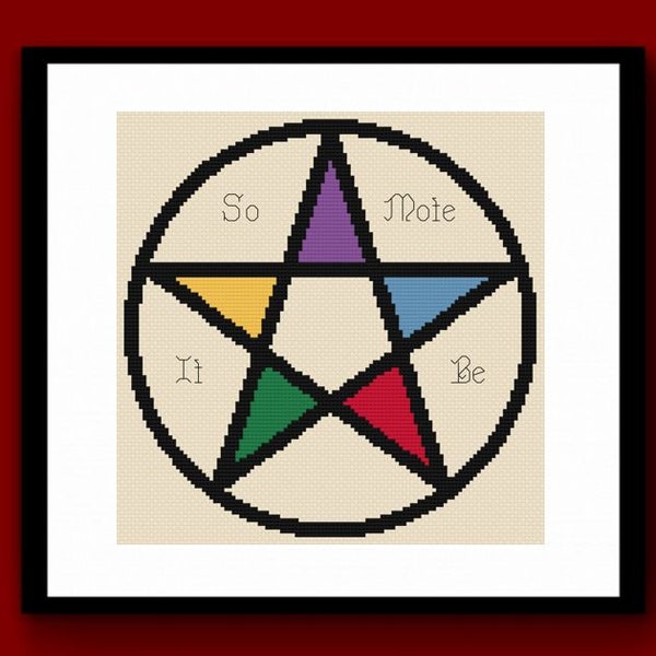 Pagan Cross Stitch - Etsy