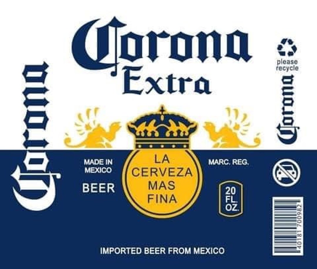 Corona Extra Tumbler Wrap - Etsy