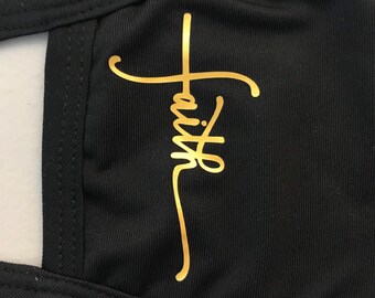 Silver Cross Face Mask / 100% Cotton / Reusable Washable / - Etsy