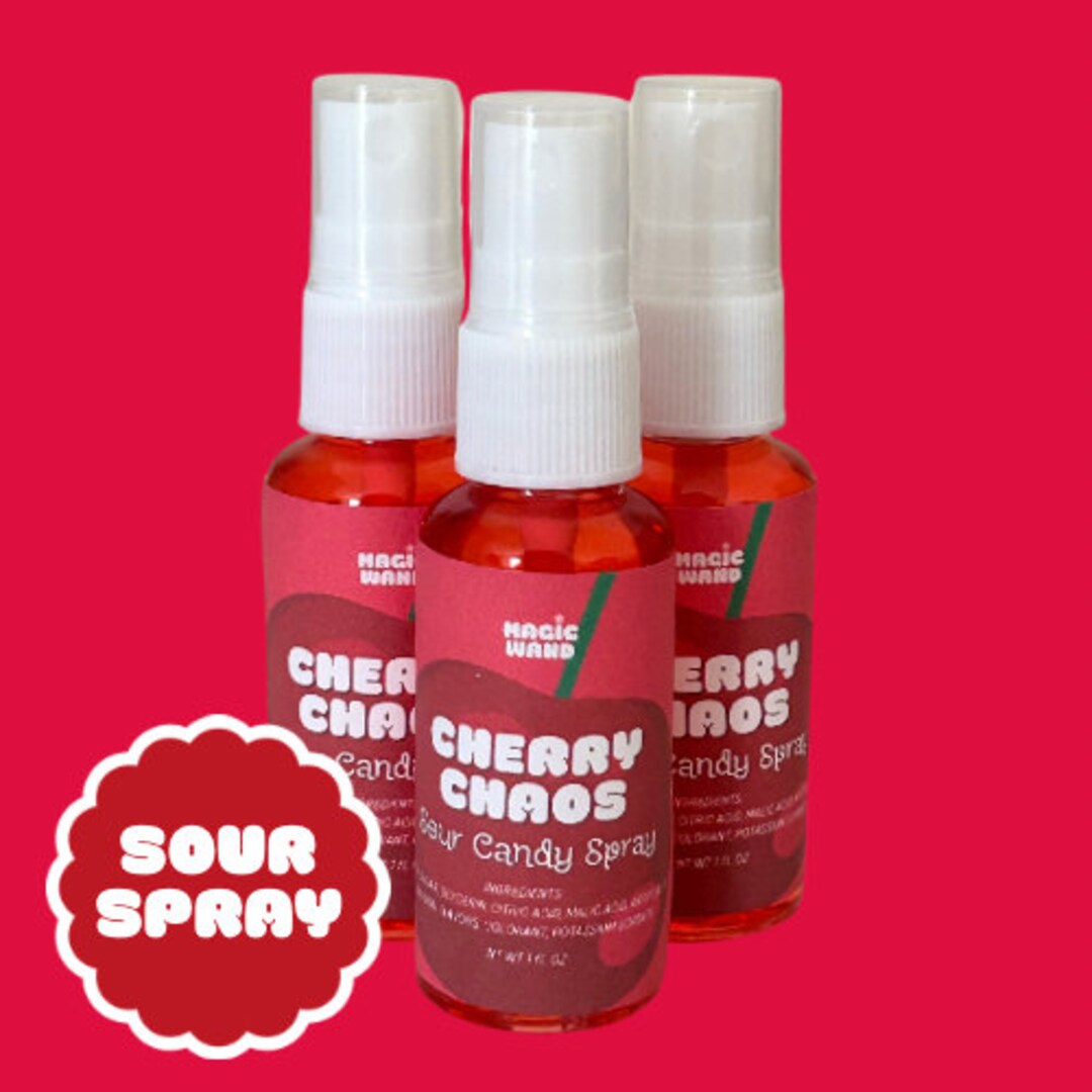Cherry Chaos - Cherry Sour Spray Candy - Etsy