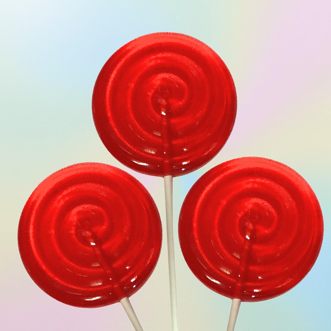Dragon's Blood - Hot Cinnamon Flavored Jumbo Lollipop (4 Pack) - Etsy