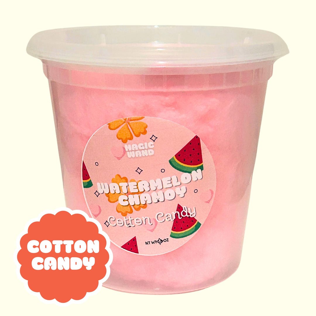 Watermelon Chamoy Flavored Cotton Candy - Etsy
