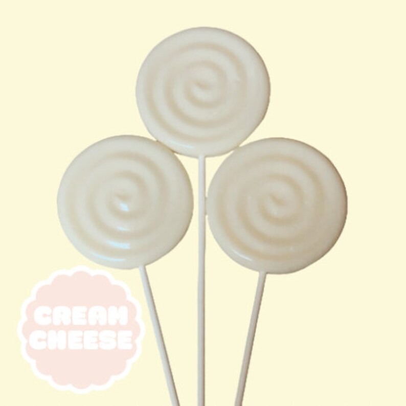 Cream Cheese Flavored Jumbo Lollipop - Etsy
