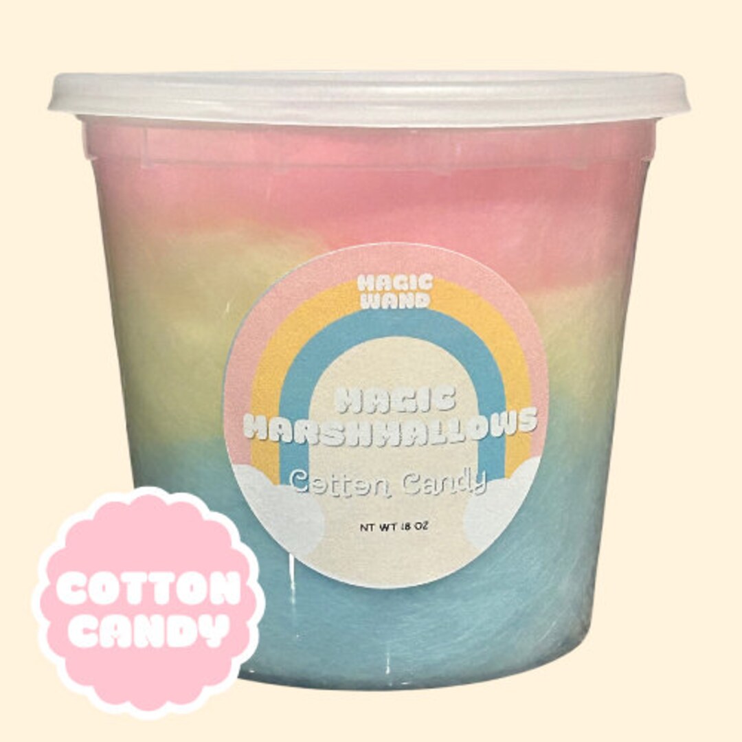 Magic Marshmallows - Marshmallow Cereal Flavored Cotton Candy - Etsy