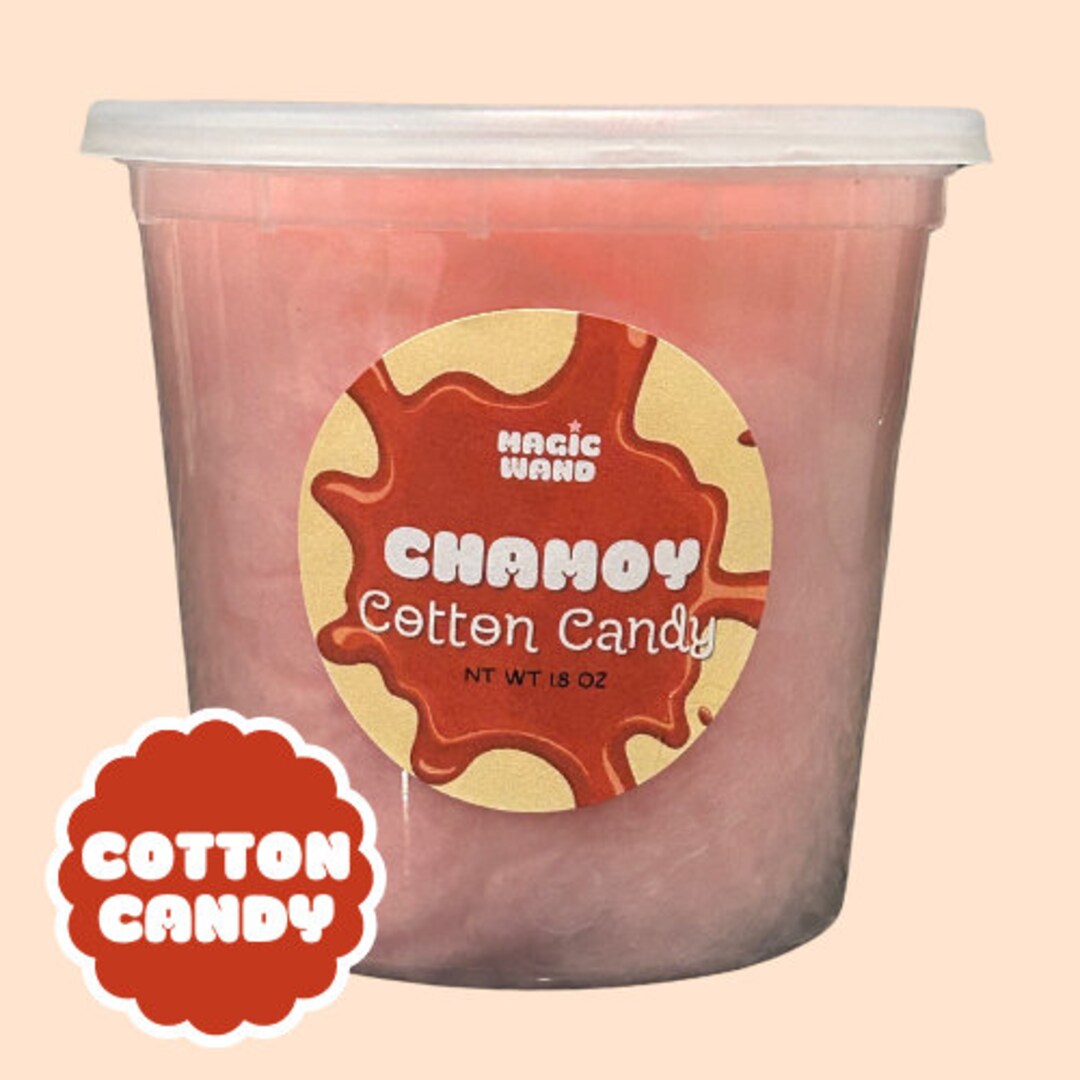 Chamoy Flavored Cotton Candy - Etsy