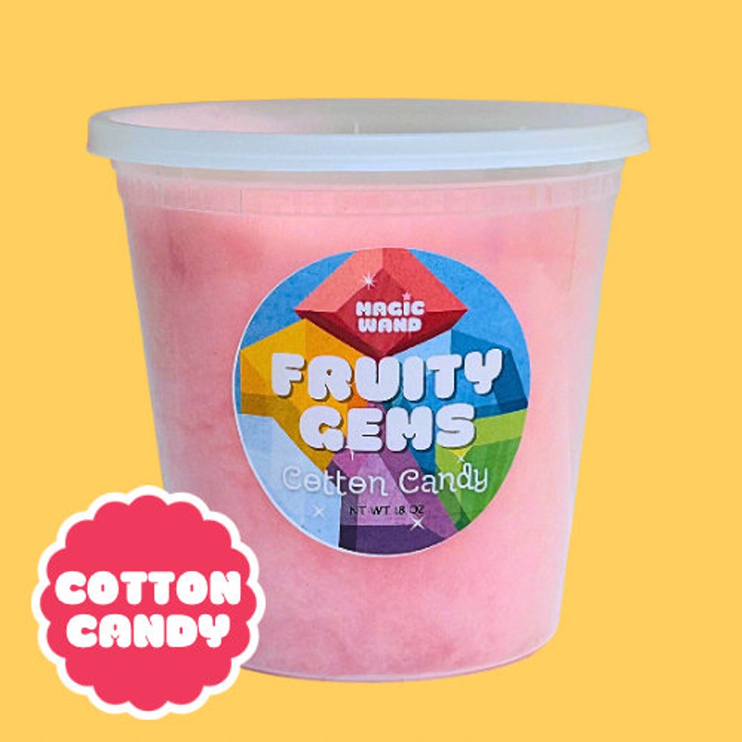 Fruity Gems - Fruity Cereal Flavored Cotton Candy - Etsy