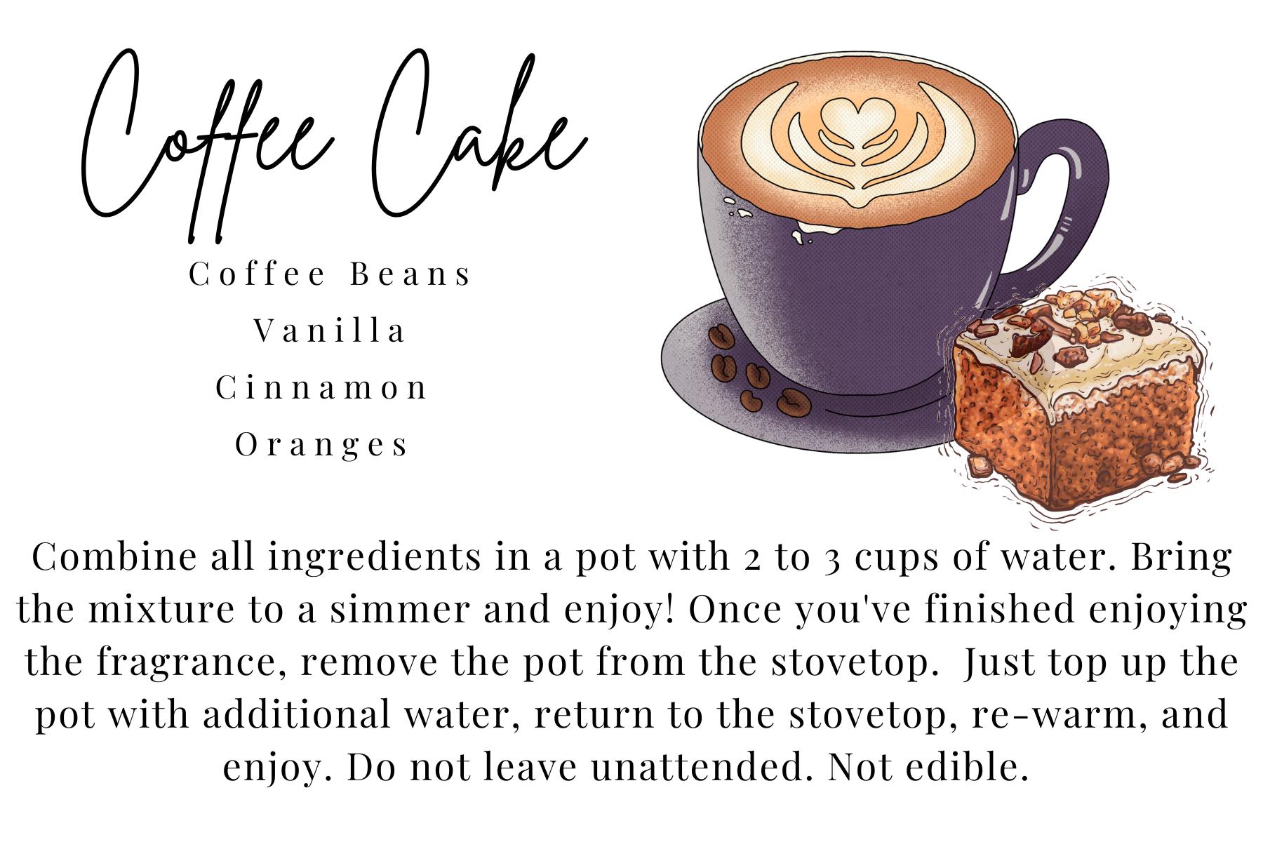 Coffee Cake Simmer Pot - Etsy
