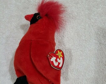 Original Mac the Cardinal Beanie Baby - Etsy