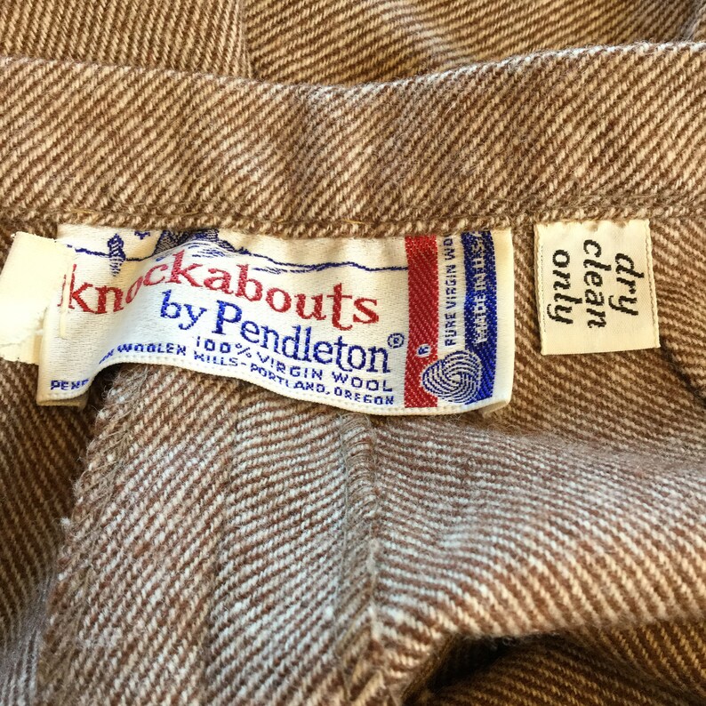 Knockabouts by Pendleton Womens Vintage Size 16 Wool Pants - Etsy