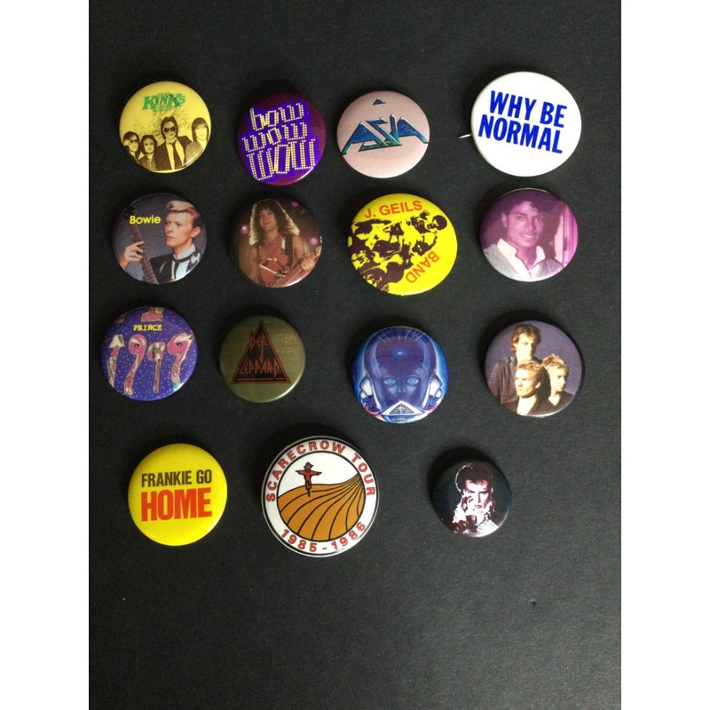 Band Pins - Etsy