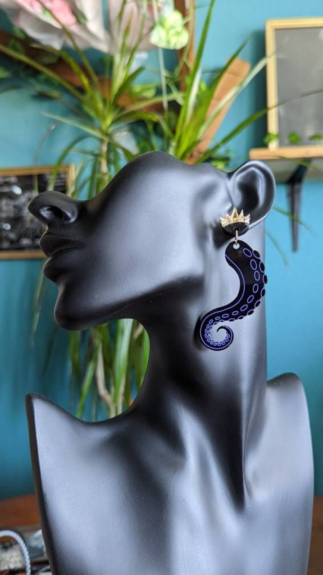 Ursula Tentacle Earring the Little Mermaid Disney / Earring Ursula ...