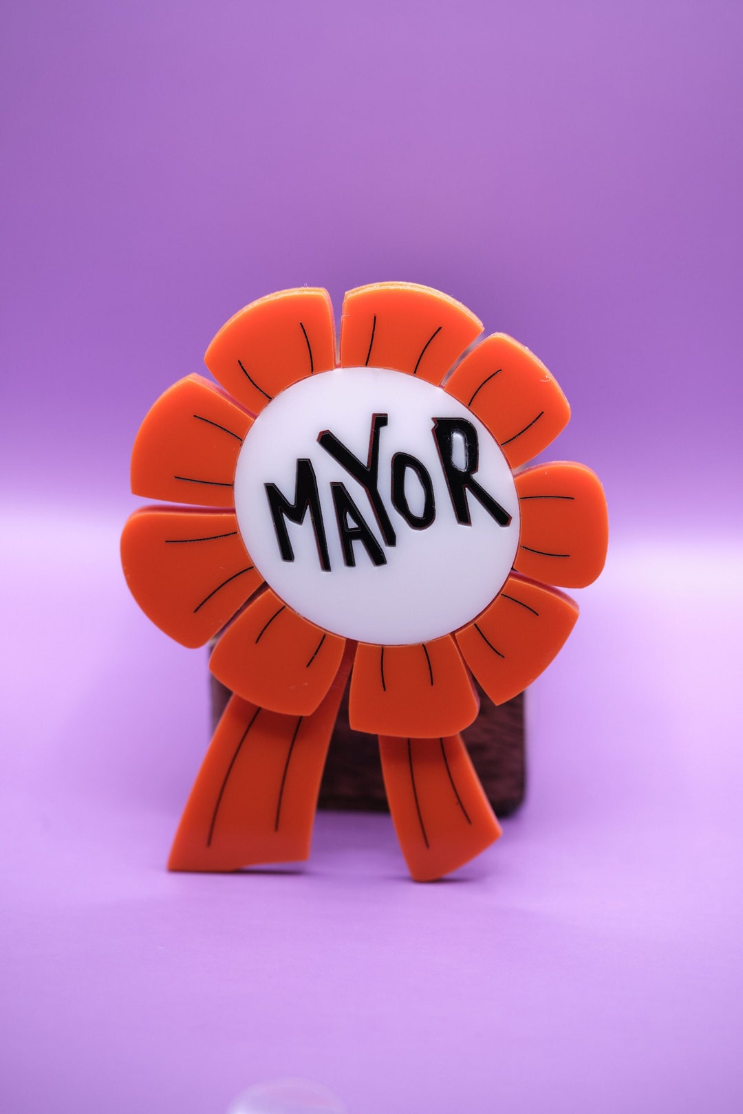 Halloween Town Mayor's Pin Badge Discover the Two Sides of the ...