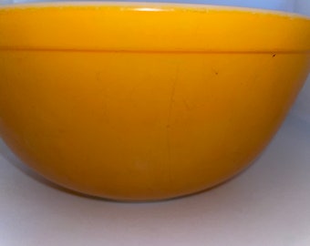 Pyrex Orange Bowl - Etsy