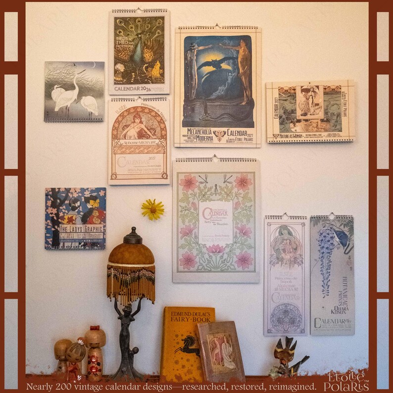 2026 Japanese Birds Calendar: Ohara Koson Woodblock Prints Wall Planner ...