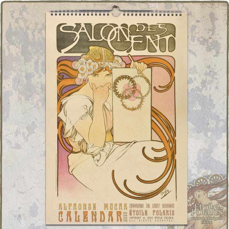 Mucha Poster - Etsy