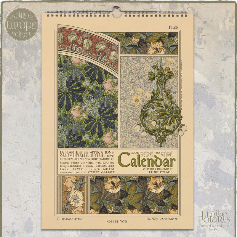 Plants 2026 wall calendar - Etsy Nederland
