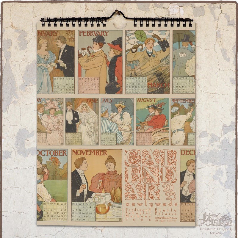 Calendar Vintage - Etsy