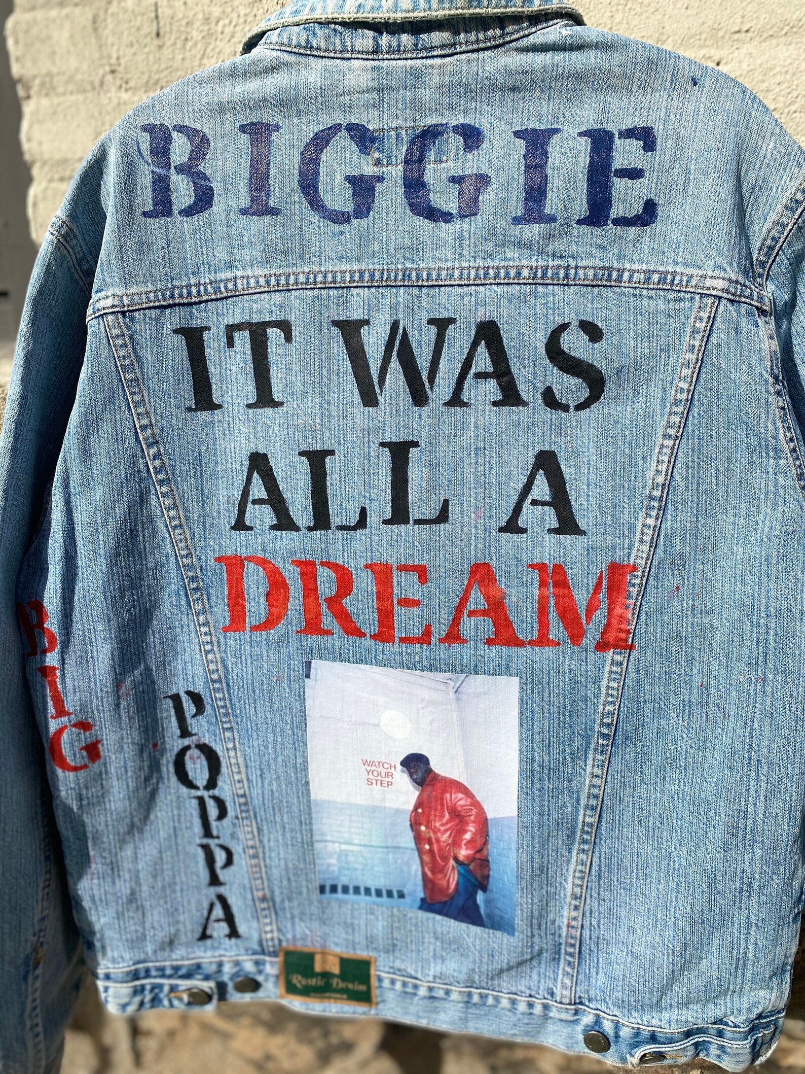 It Was All A Dream by Biggie Jean Jacket | Etsy