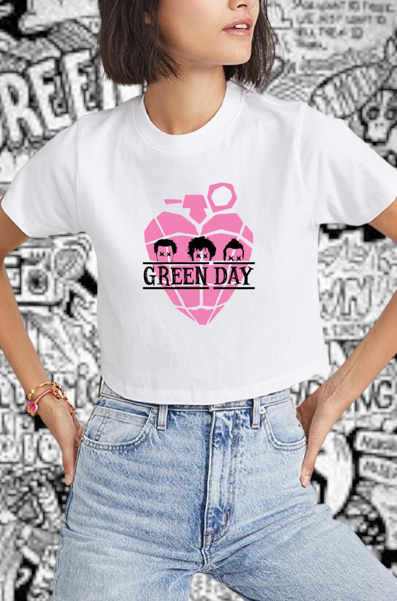 Green Day Heart Grenade PNG, Punk Rock Band Clipart (digital Download ...