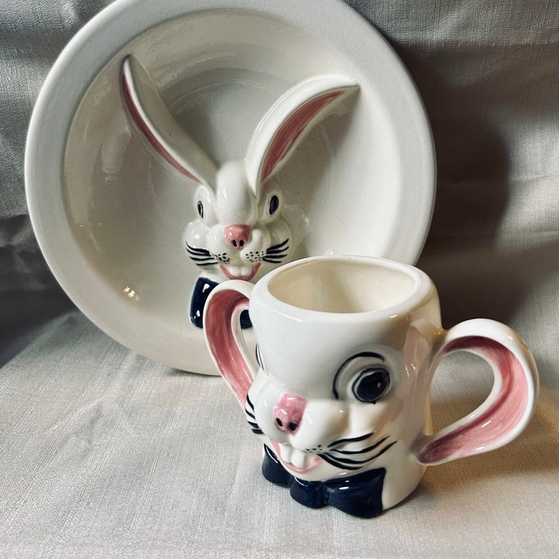 Rabbit Plate - Etsy
