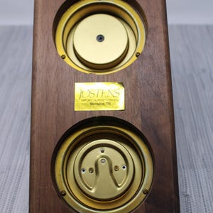 Vintage Huger Barometer Made in Germany - Huger Wood and Brass Weather ...