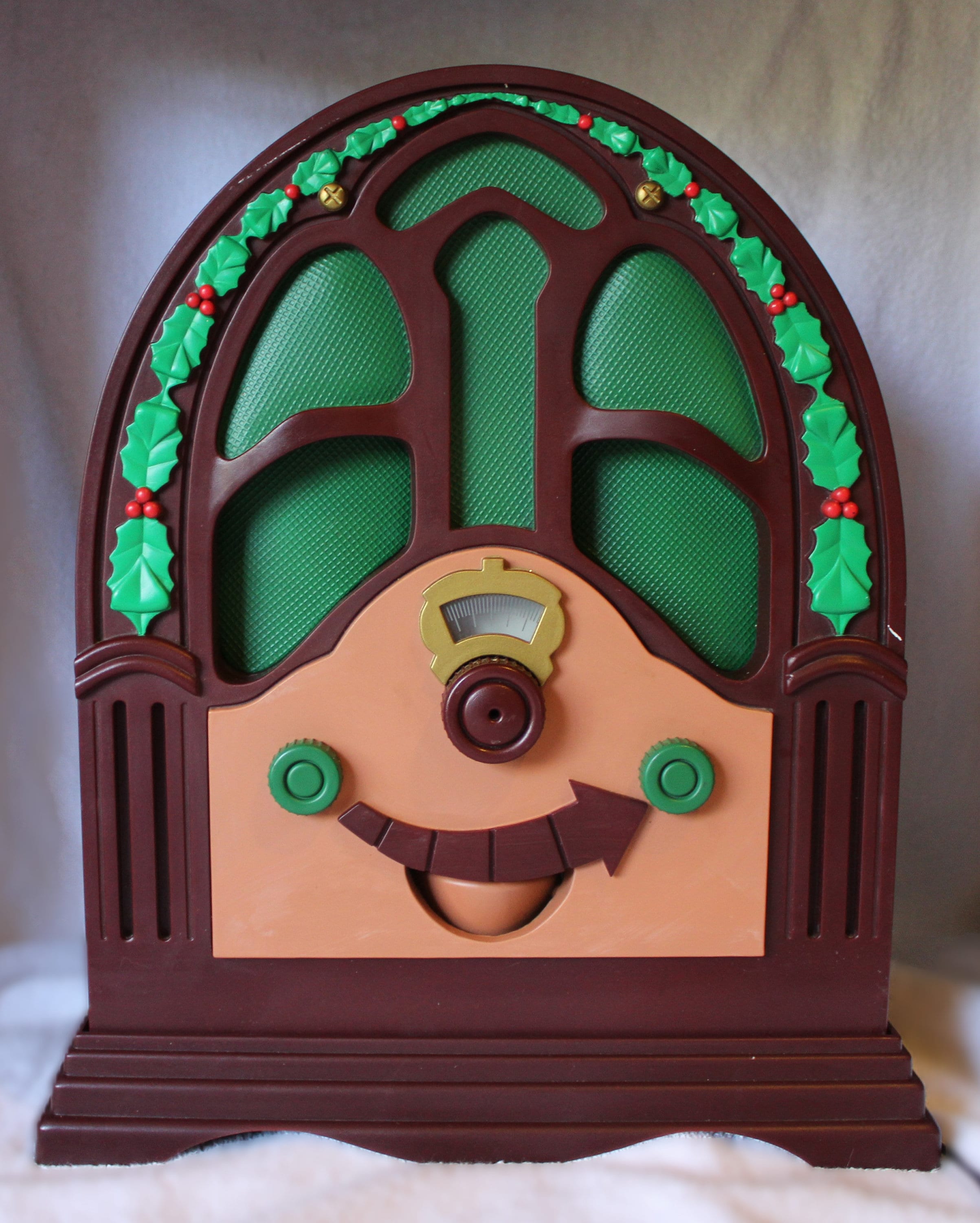 Vintage 2000 TELCO Talking Singing Animated Christmas Radio NOEL Radio ...