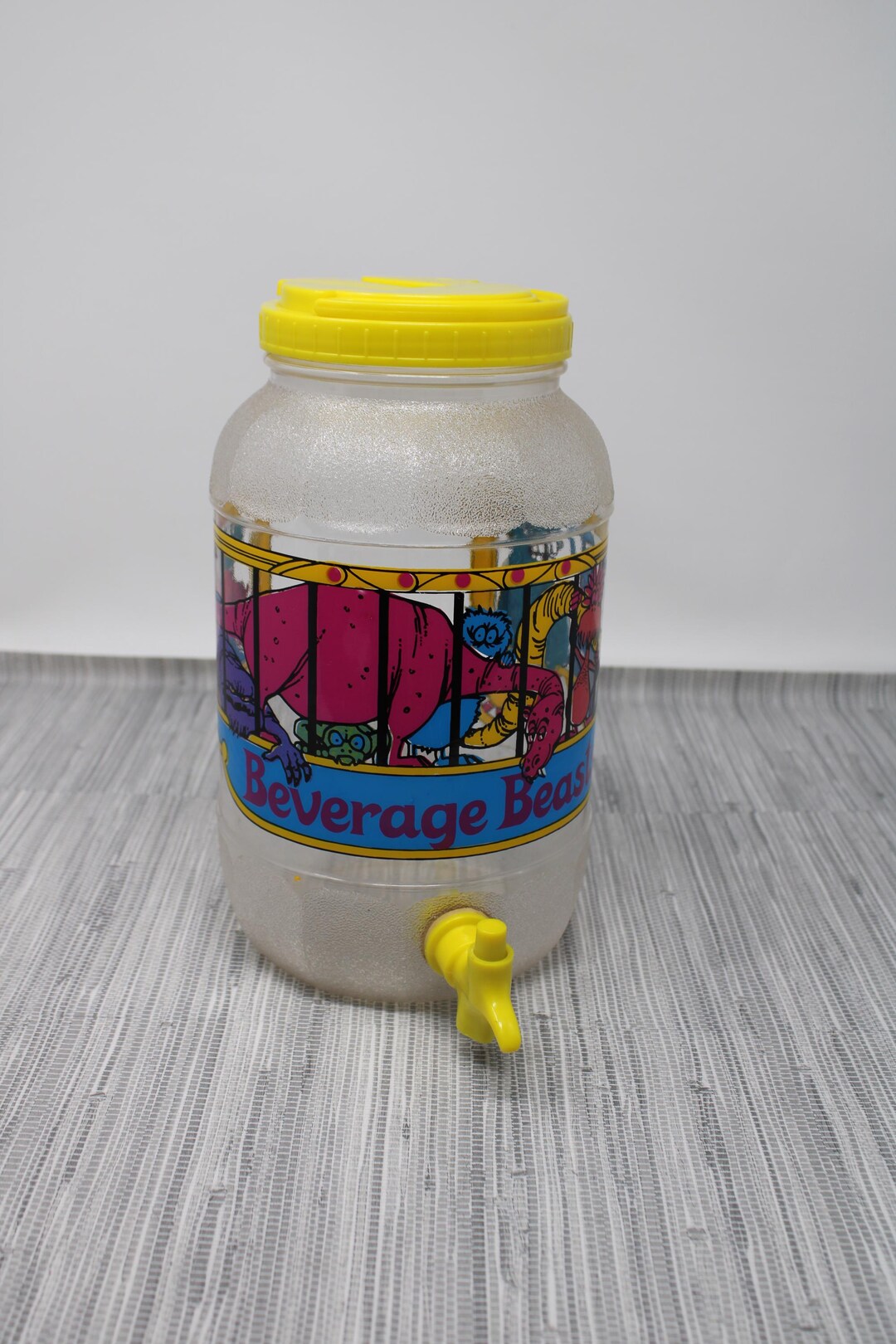 Vintage 1980s Beverage Beast Dispenser – 1-gallon Plastic Drink Jug - Etsy