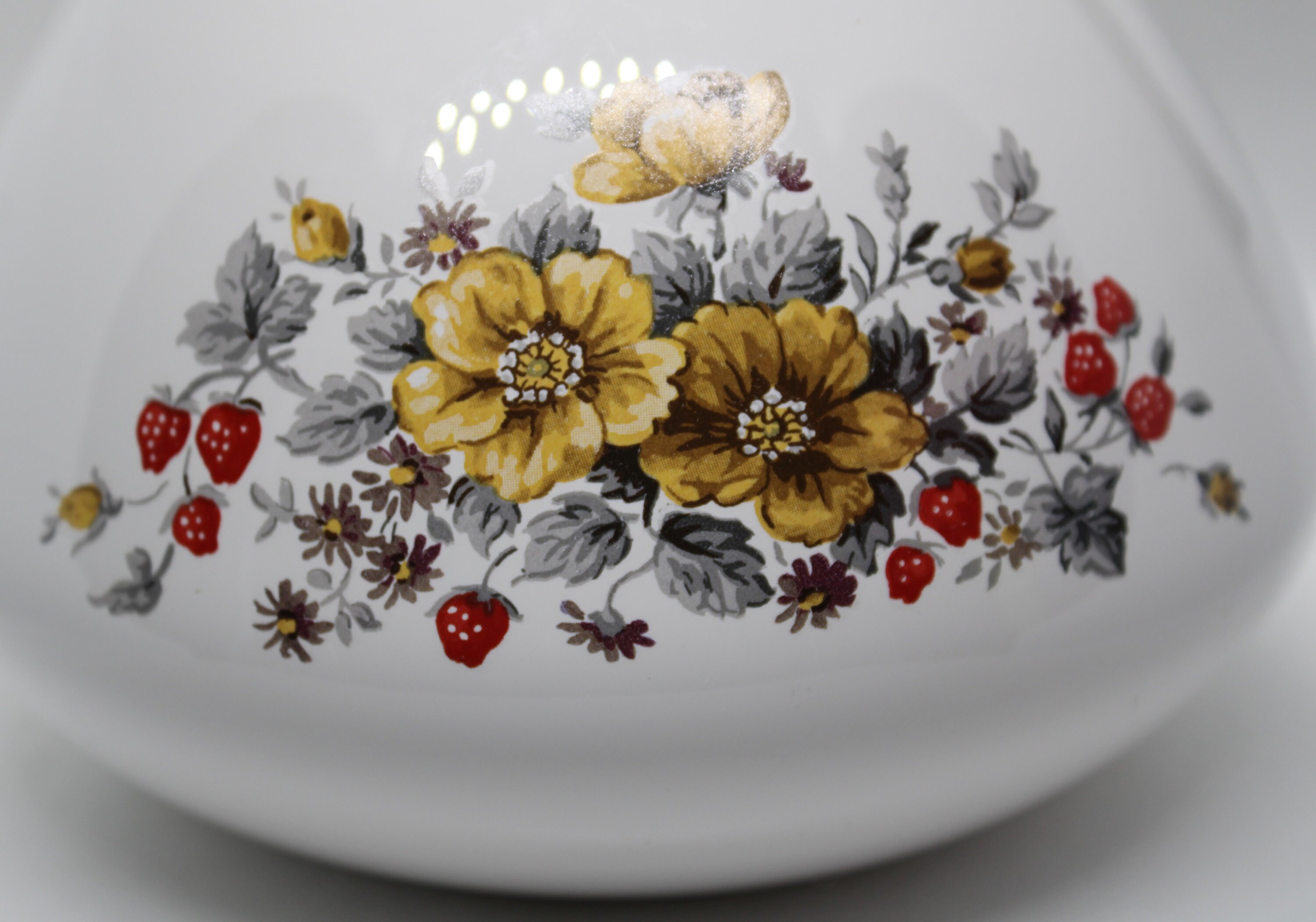 Vintage Corning Ware Bantry Garden of Teapots 6 Cup Teapot Floral ...