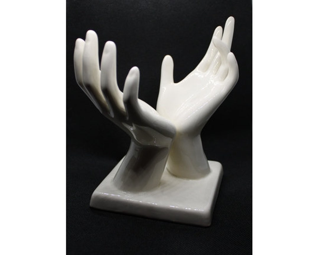 Vintage Ceramic Hands, Great for Displaying Rings or Small Dishes - Etsy