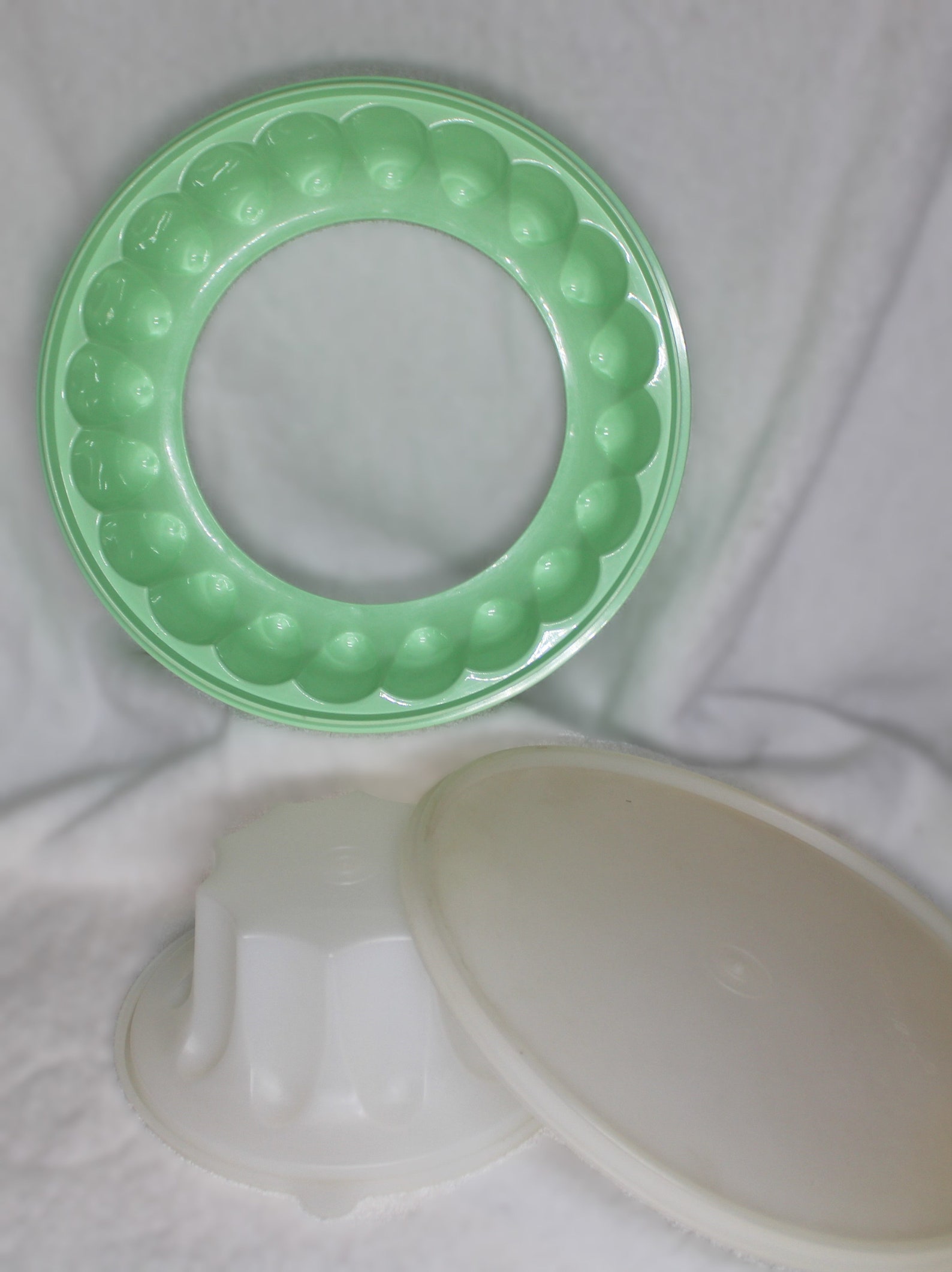 Vintage Tupperware Jello Mold 3 Piece Mold Mint Green 1201 1202 1203 - Etsy