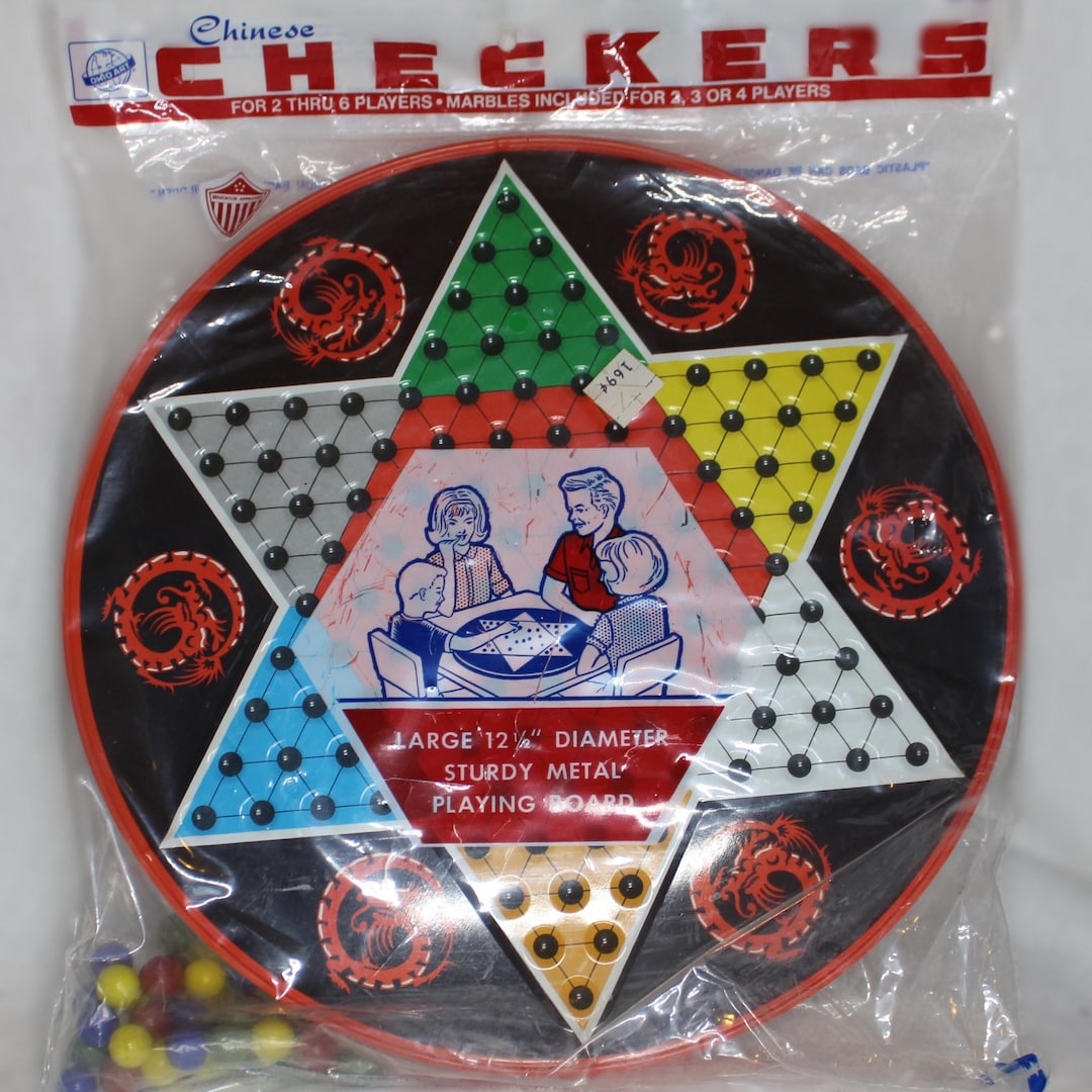 Vintage 1950’s Ohio Art Chinese Checkers No.535 (unopened) - Etsy