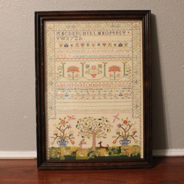 Williamsburg Sampler - Etsy