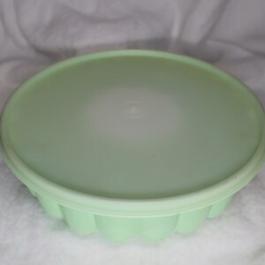 Vintage Tupperware Jello Mold - 3 Piece Mold - Mint Green #1201 #1202 ...