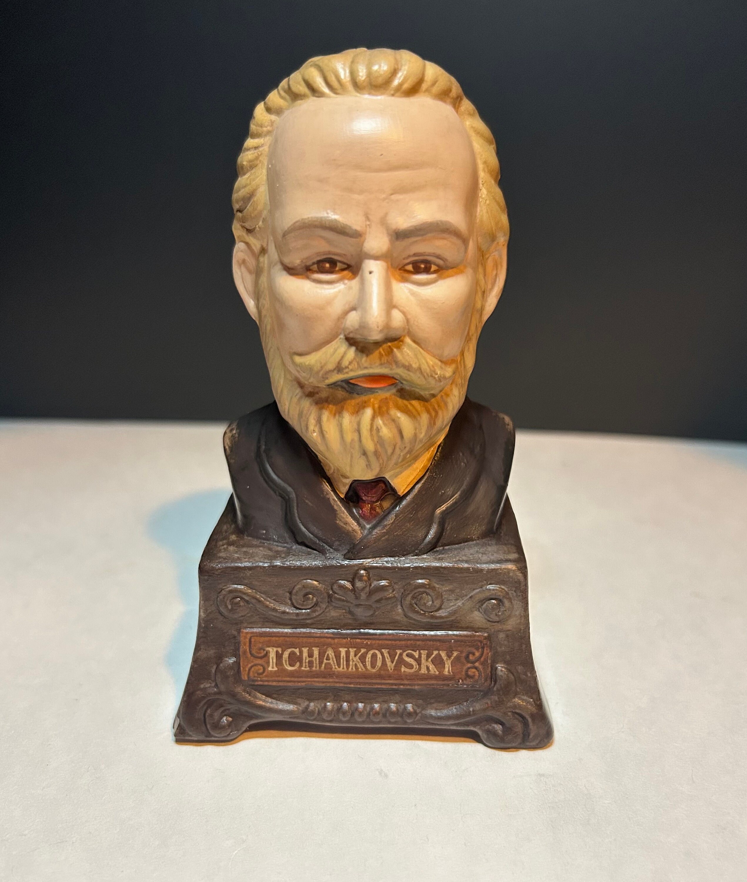 1975 Amico Inc. Tchaikovsky Bust Music Box - Etsy