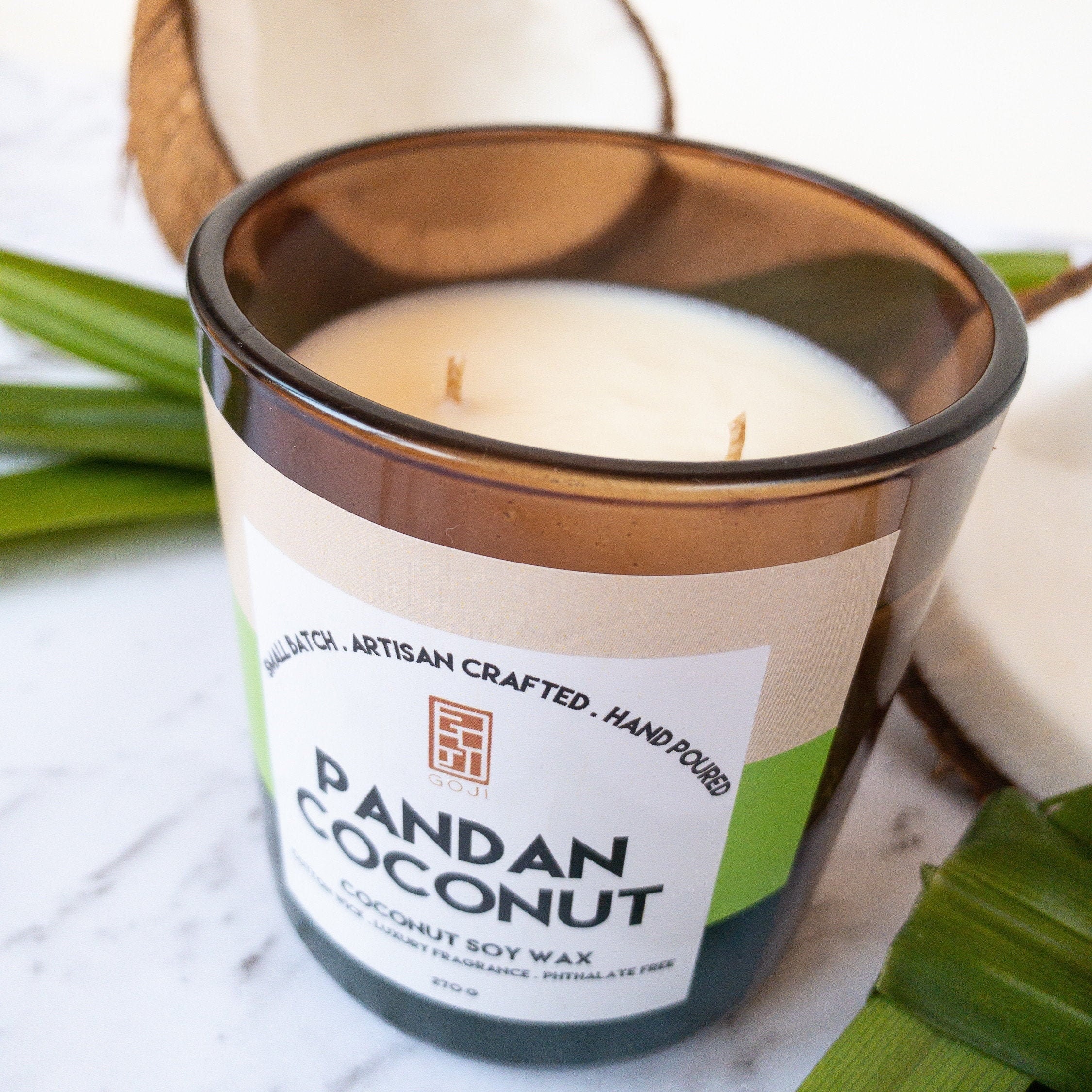 PANDAN COCONUT Scented Candle // Premium Coconut Soy Wax - Etsy Australia