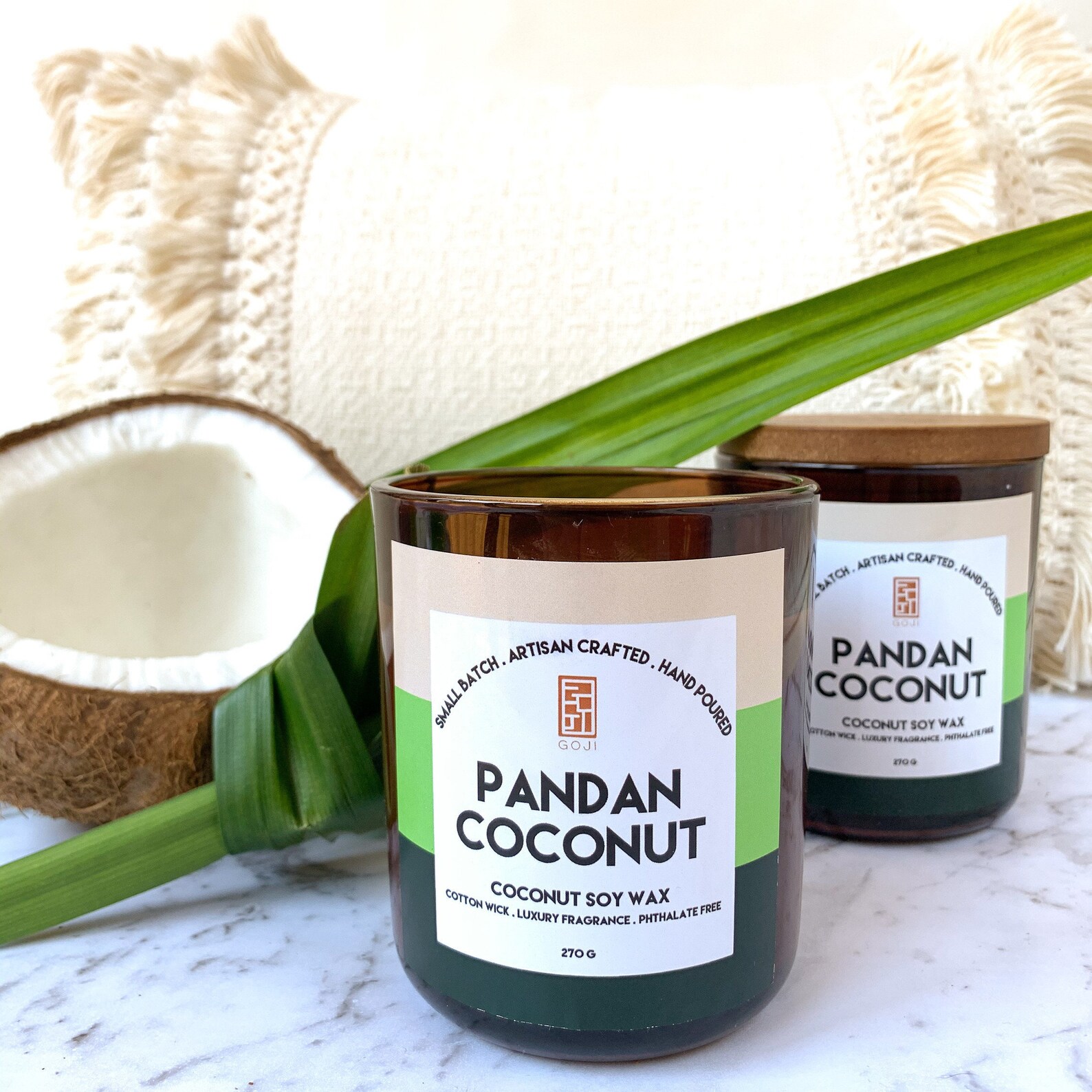 PANDAN COCONUT Scented Candle // Premium Coconut Soy Wax - Etsy Australia