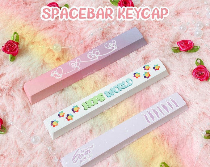 Custom Keycaps Button, BTS Keycaps, Kawaii Cute Keycaps, Customized ...
