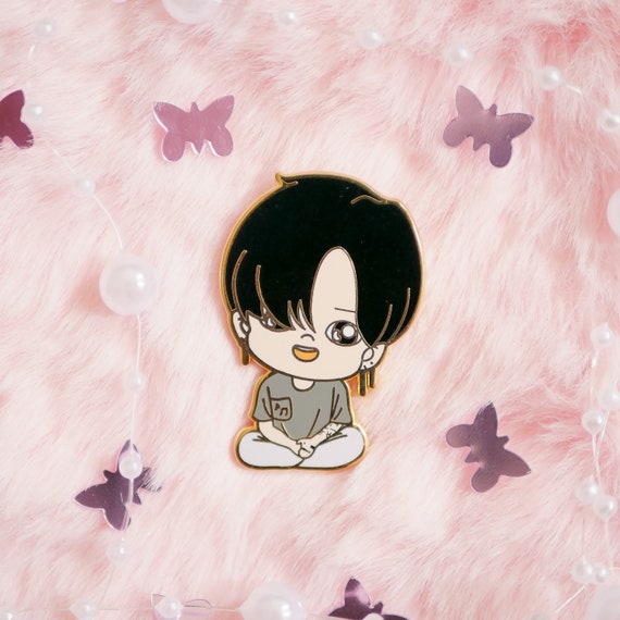 BTS Jungkook Jung Kook Pin Cute Enamel Pin Badge JK Kawaii | Etsy Australia