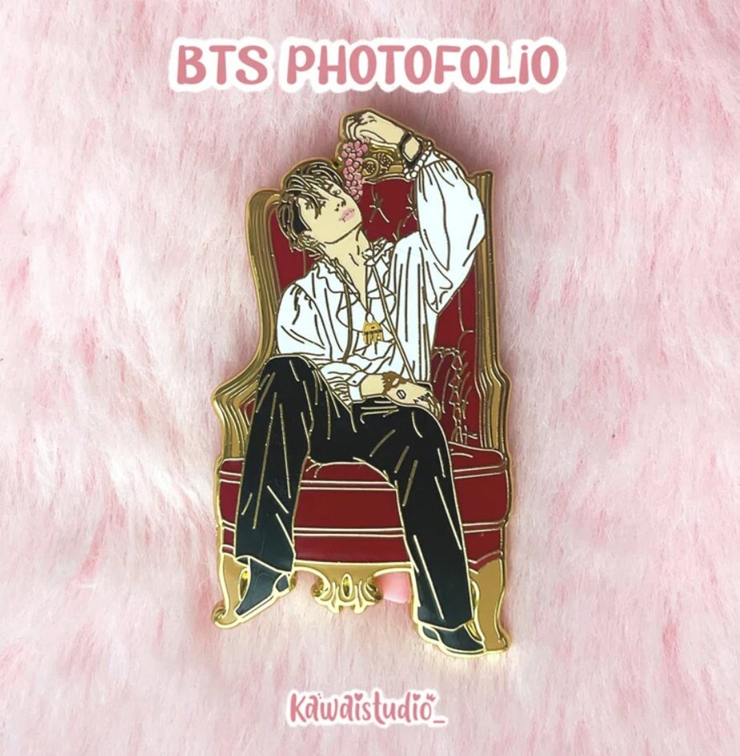 Vampire Jungkook Pin Adorable Kpop Pin From the Bts Photofolio With ...