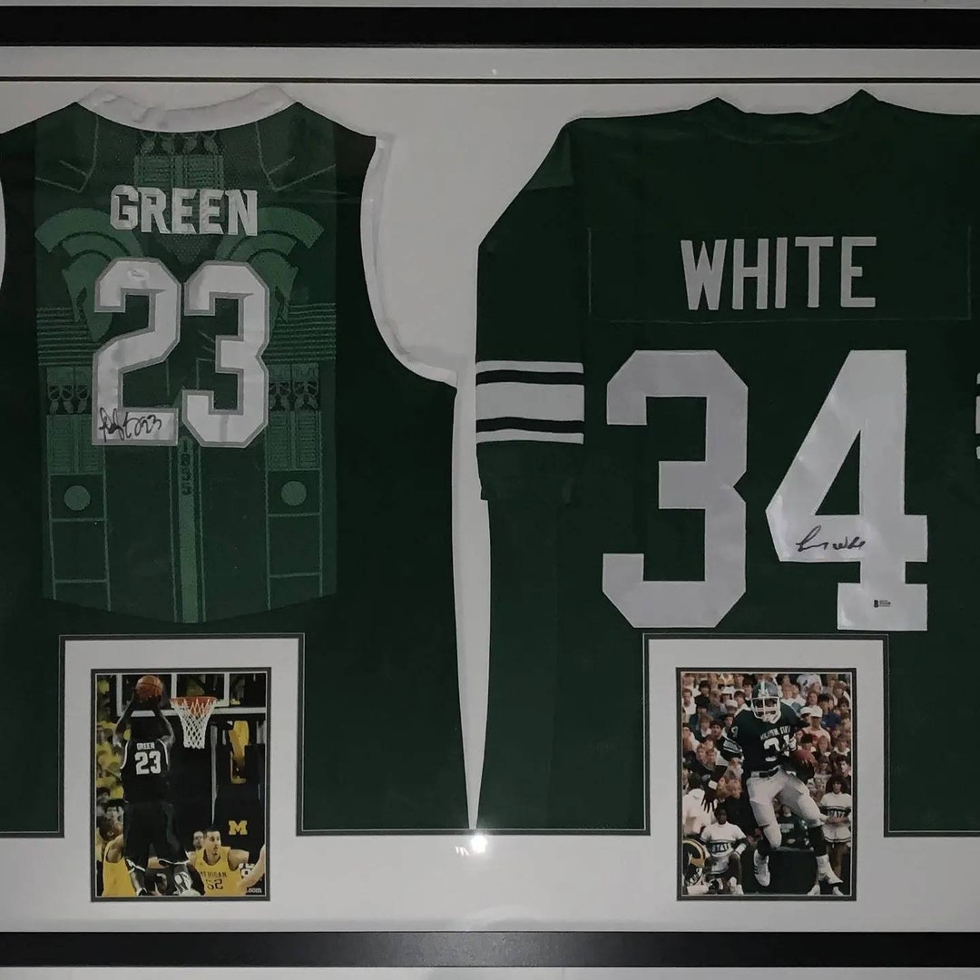 RARE Vintage Michigan State Spartans Combo. Go Green Go White ...