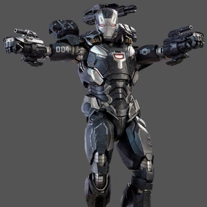 Iron Man War Machine Mark 4 Wearable Armor Helmet War Machine Mark IV 3D Print File STL Model 3D Model Cosplay Etsy Canada