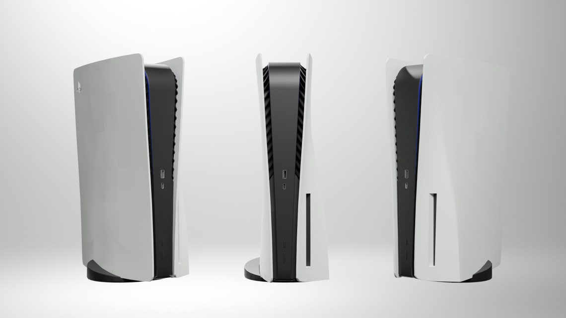 Playstation 5 Model 3D Print File - PS5 3D Print File (standart Edition ...