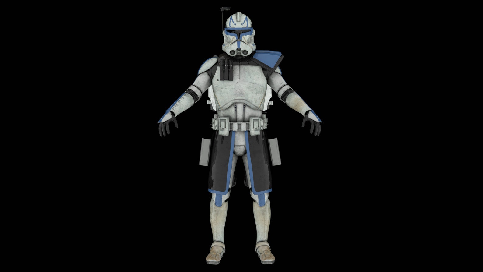 Captain Rex Phase 2 Wearable Armor, Helmet and Jetpack - 3D Model - STL ...