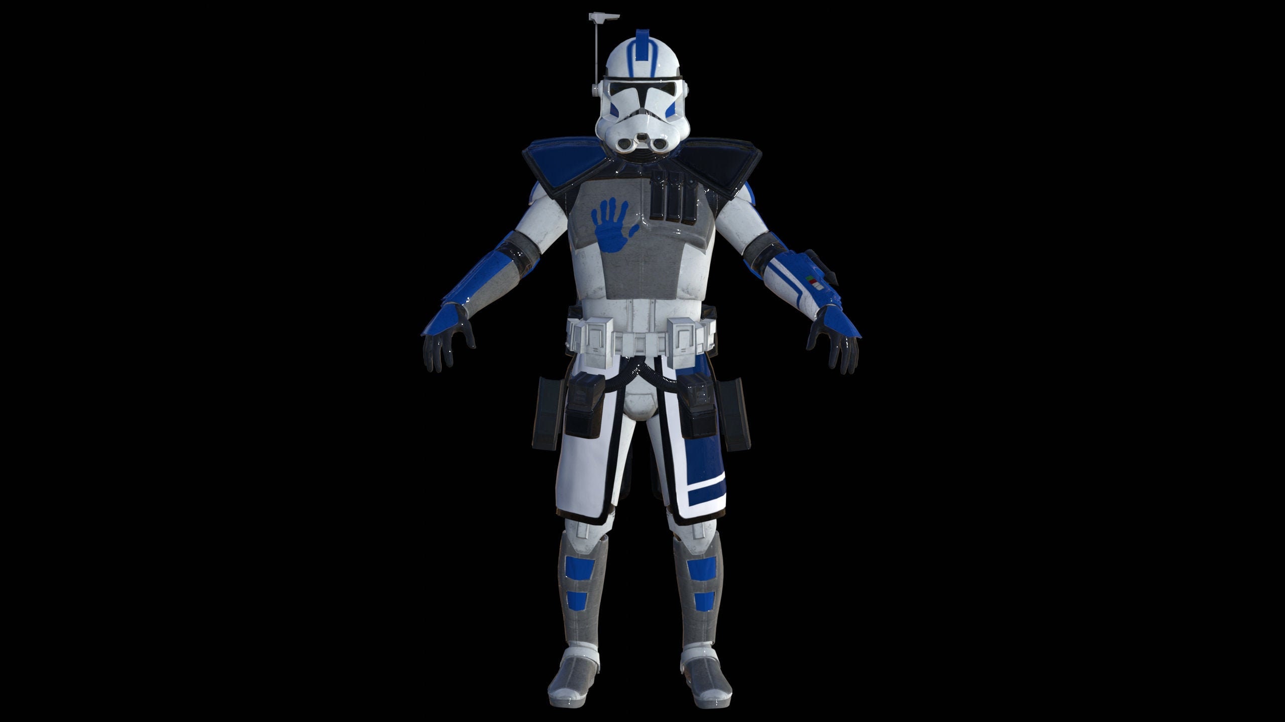Phase 2 Arc Trooper Wearable Armor + Helmet - 3D Model - STL File - 3D ...