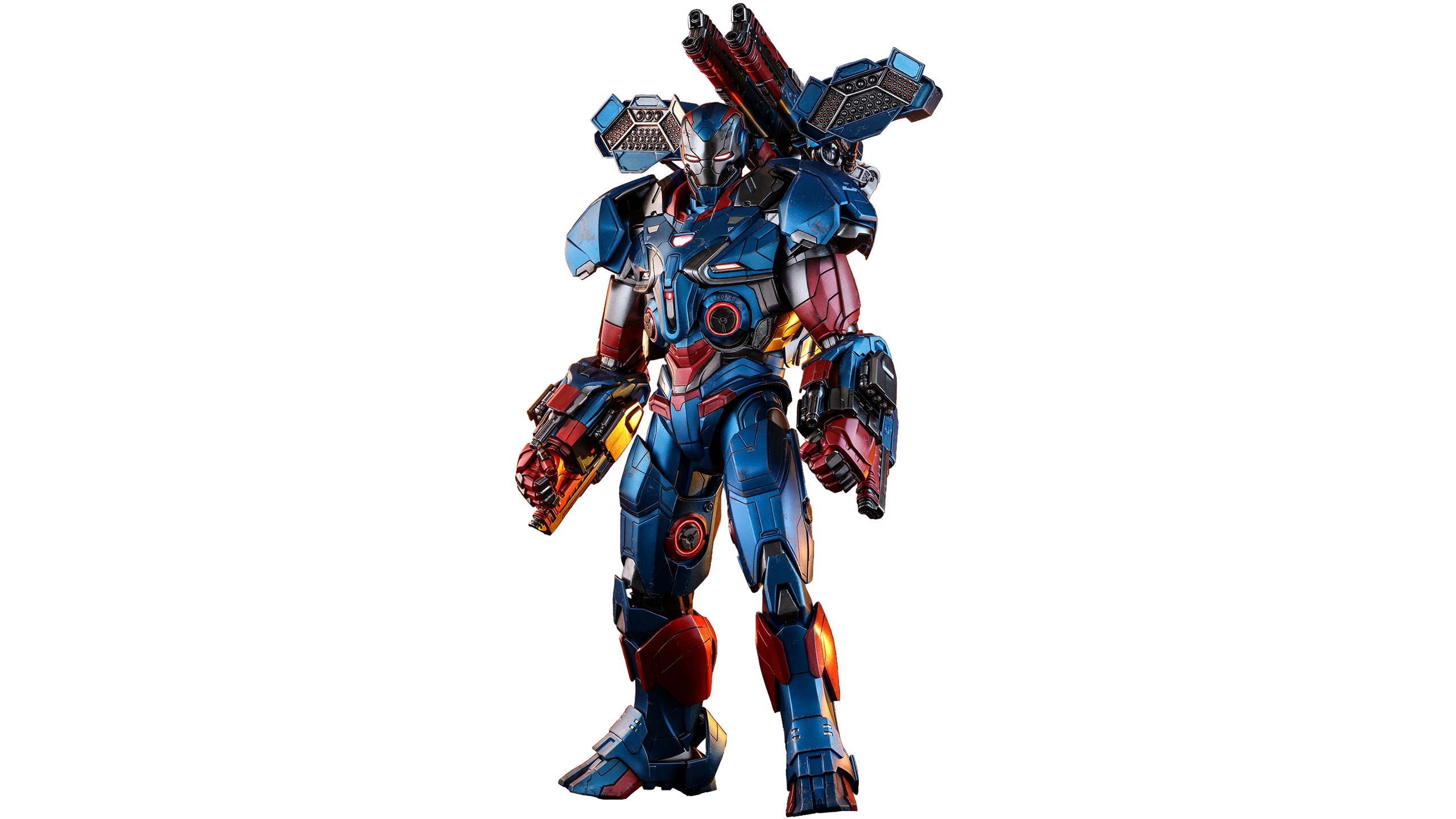 Iron Man War Machine Endgame Wearable Armor + Helmet + EXTRAS - War ...