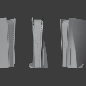 Playstation 5 Model 3D Print File - PS5 3D Print File (standart Edition ...
