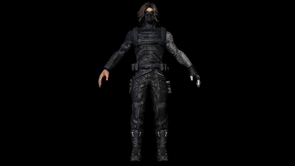 Winter Soldier Mask and Googles Winter Soldier Mask Bucky - Etsy