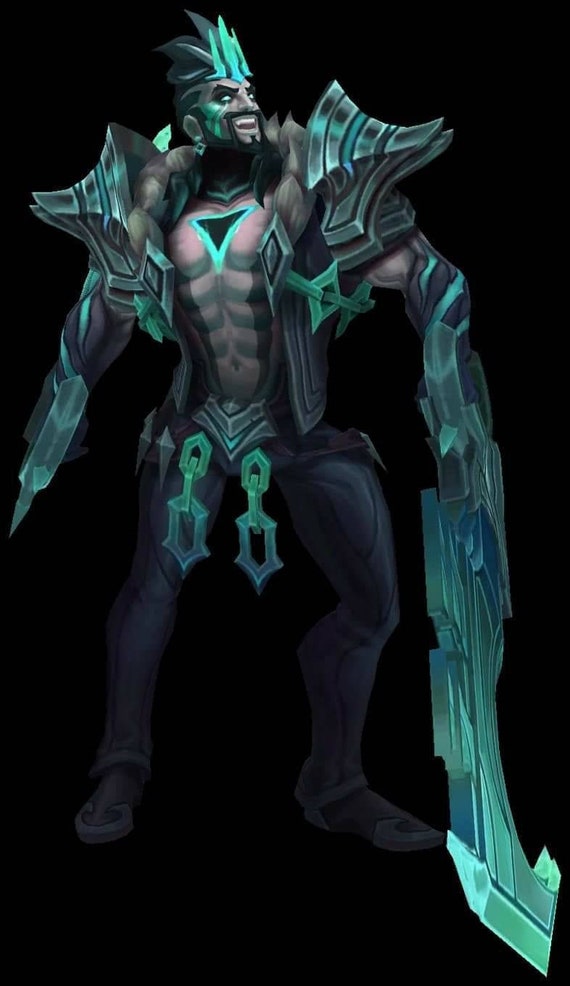 Draven Face Template